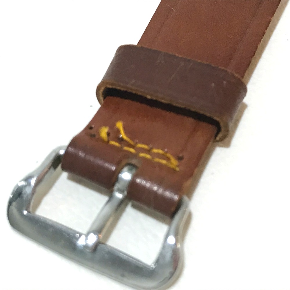 CITIZEN Citizen Antique 17 JEWELS Parashock FINOX Watch SS × Leather ...