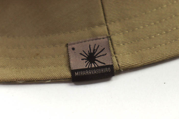 ミハラヤスヒロ × GU バケットハット 帽子 リバーシブル ペイズリー柄 ブランド メンズ ベージュ系 MIHARA YASUHIRO ...