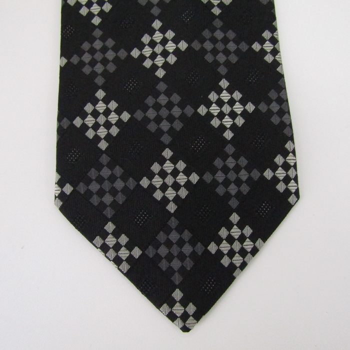 ギラロッシュ ブランド ネクタイ シルク チェック柄 小紋柄 メンズ ブラック Guy Laroche 【中古】｜Guy Laroche｜店舗 ...