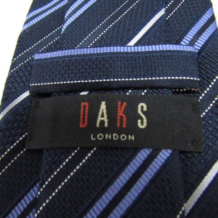 ダックス ブランド ネクタイ ストライプ柄 シルク PO メンズ ネイビー DAKS 【中古】｜DAKS｜店舗買取｜フォーマルスーツ/小物＞ネクタイ｜USEDのアパレル通販サイト ...