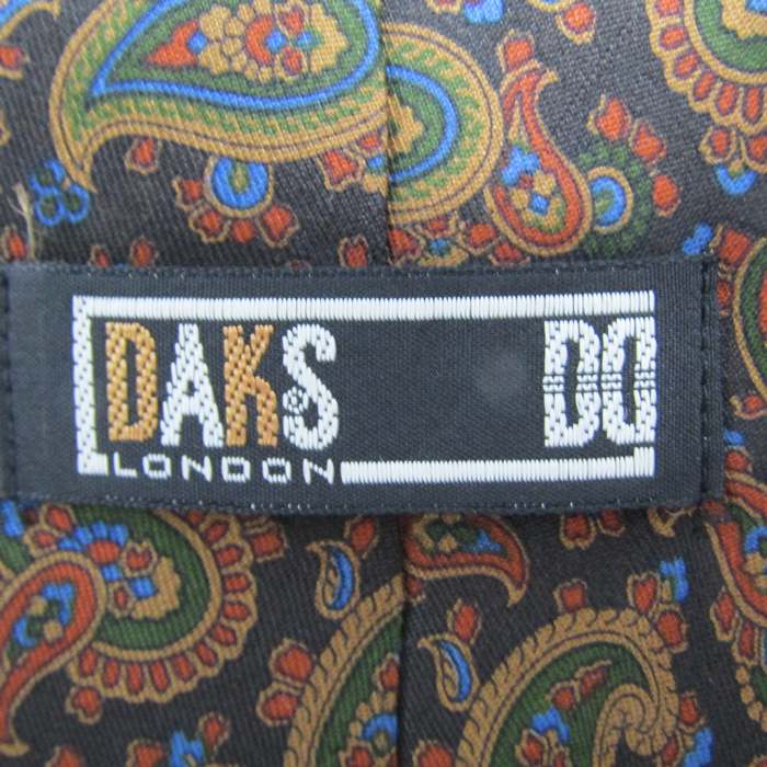 ダックス ブランド ネクタイ シルク ペイズリー柄 総柄 PO メンズ ブラック DAKS 【中古】｜DAKS｜店舗買取｜フォーマルスーツ/小物＞ネクタイ｜USEDのアパレル通販サイト ...