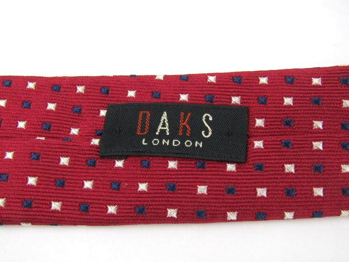 ダックス ブランドネクタイ スクエアドット柄 シルク イタリア製 メンズ レッド DAKS 【中古】｜DAKS｜店舗買取｜フォーマルスーツ/小物＞ネクタイ｜USEDのアパレル通販サイト ...