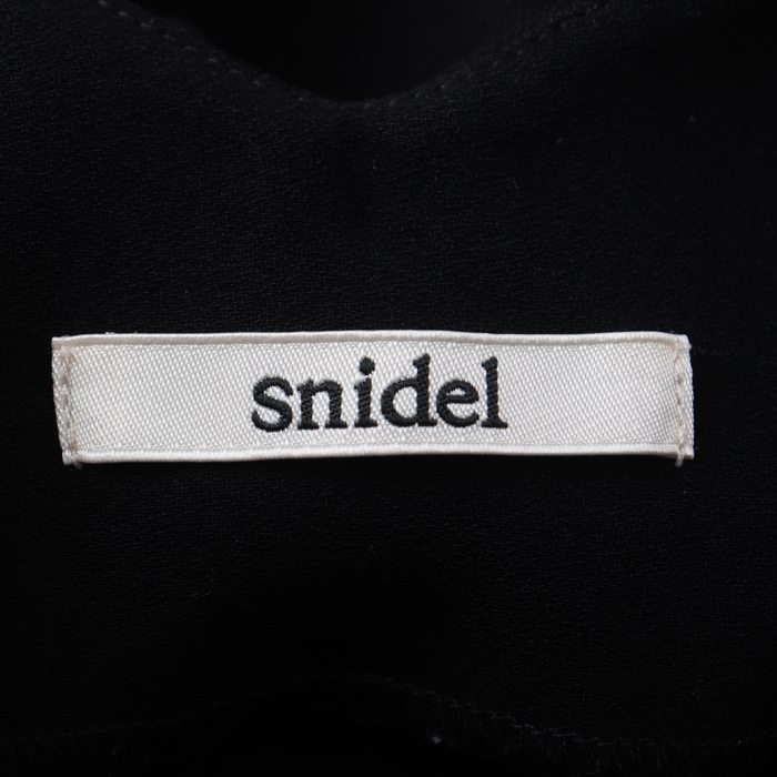 スナイデル ノースリーブワンピース ドレス トップス レディース 1サイズ ブラック系 snidel 【中古】｜snidel｜店舗買取｜ワンピース/ドレス＞ワンピース｜USEDのアパレル通販 ...