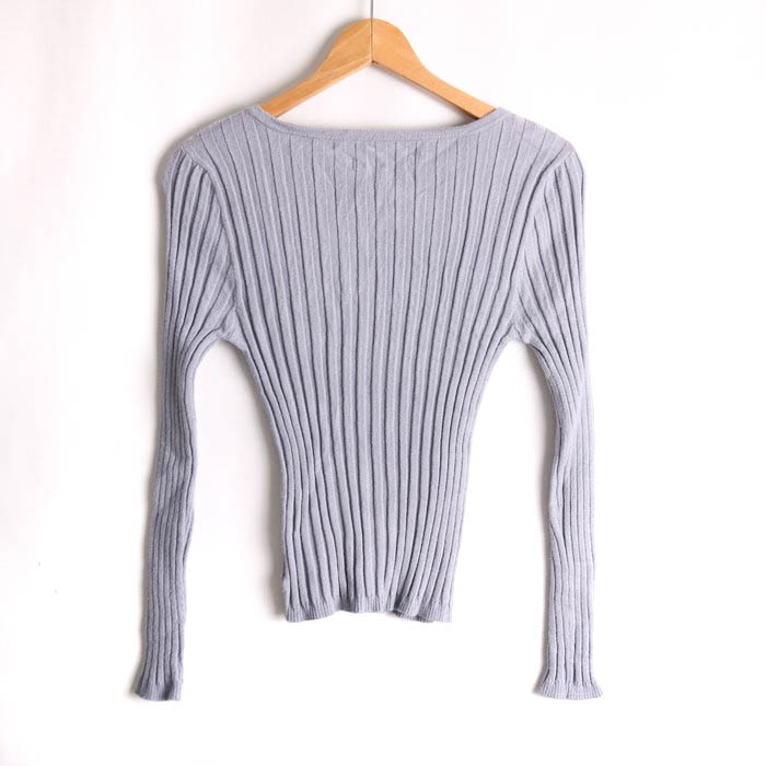 グレイル セーター トップス 長袖 Vネック リブニット レディース Mサイズ パープル GRL 【中古】｜GRL｜店舗買取｜トップス＞ニット/セーター｜USEDのアパレル通販サイト ...
