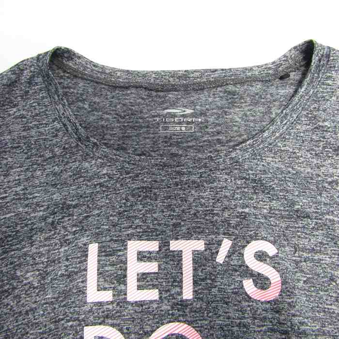 ティゴラ 半袖Tシャツ トップス グラフィックT スポーツウエア レディース Sサイズ グレー TIGORA 【中古】｜TIGORA｜店舗買取｜トップス＞Tシャツ/カットソー｜USEDの ...
