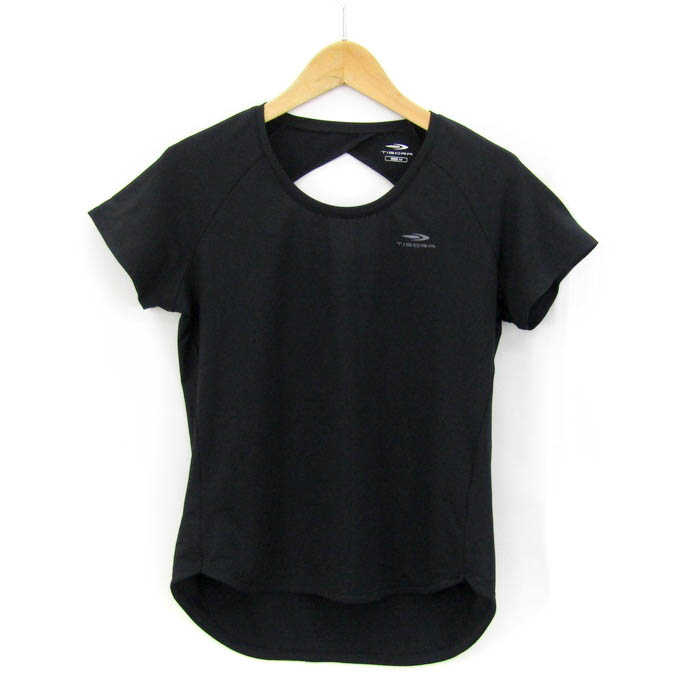 ティゴラ 半袖Tシャツ トップス クロスバック ストレッチ スポーツウエア レディース Mサイズ ブラック TIGORA 【中古】｜TIGORA｜店舗買取｜トップス＞Tシャツ/カットソー ...