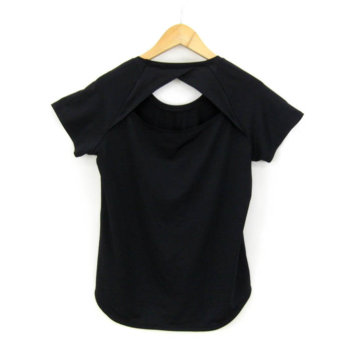 ティゴラ 半袖Tシャツ トップス クロスバック ストレッチ スポーツウエア レディース Mサイズ ブラック TIGORA 【中古】｜TIGORA｜店舗買取｜トップス＞Tシャツ/カットソー ...