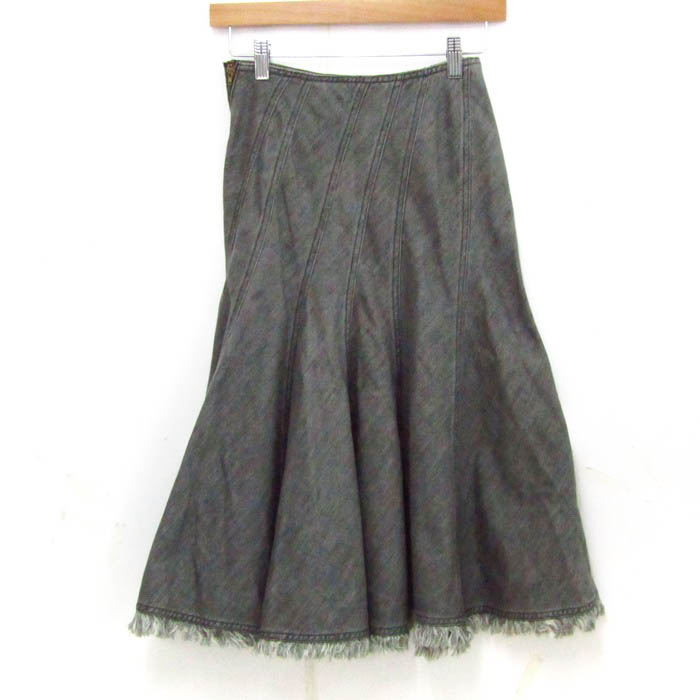 エポカ デニムマーメイドスカート ボトムス レディース 38サイズ グレー EPOCA 【中古】｜EPOCA｜店舗買取｜スカート＞スカート｜USEDのアパレル通販サイト - SMASELL（スマセル）