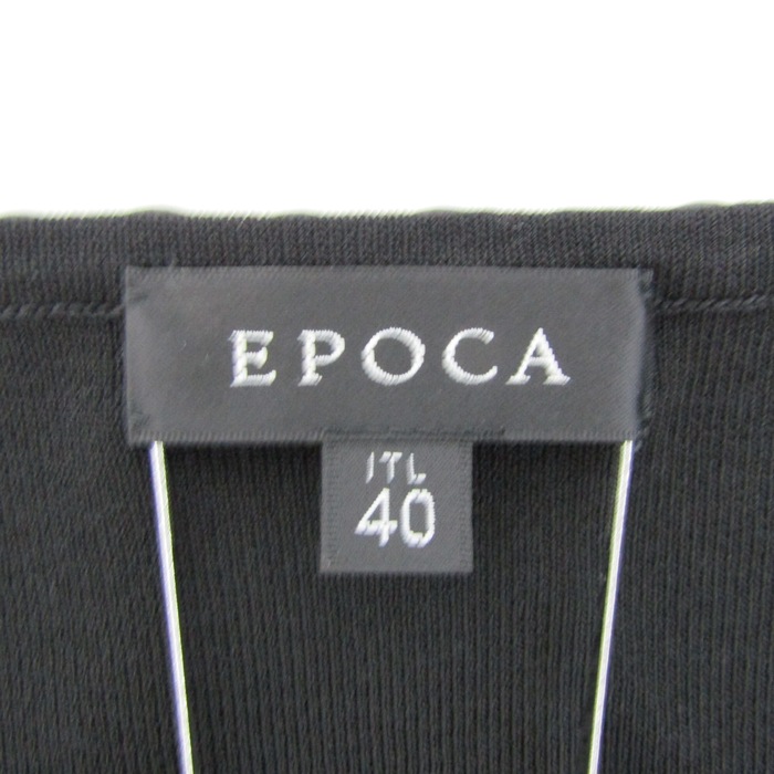 エポカ タンクトップ ノースリーブ シャツ トップス ビジュー レディース ITL40サイズ ブラック EPOCA 【中古】｜EPOCA｜店舗買取｜トップス＞タンクトップ｜USEDのアパレル ...