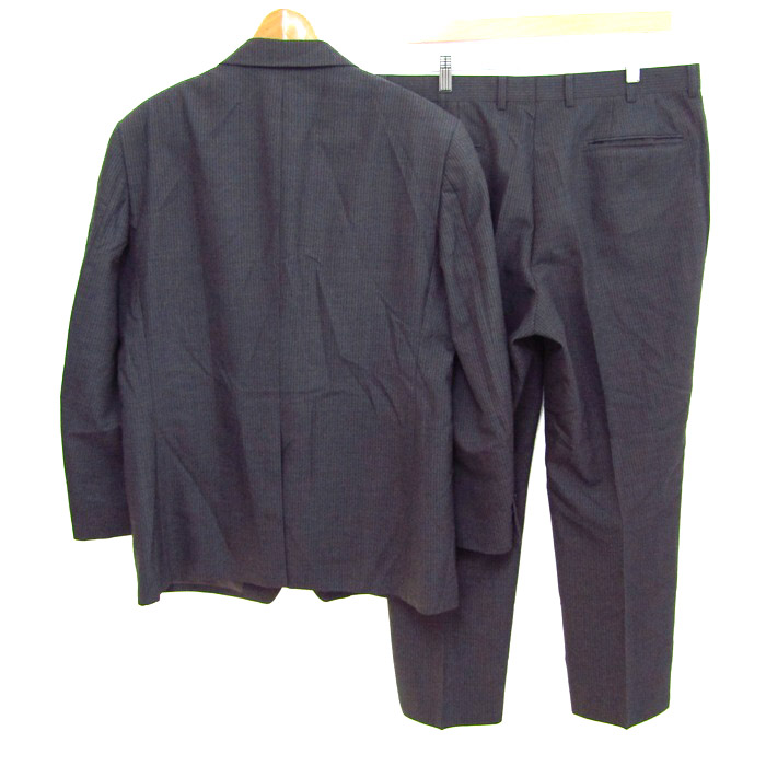 ゴベルモ スーツ セットアップ 上下セット ジャケット パンツ 記名有 メンズ 100AB7サイズ グレー GOBERMO basic 【中古】｜GOBERMO basic｜店舗買取 ...