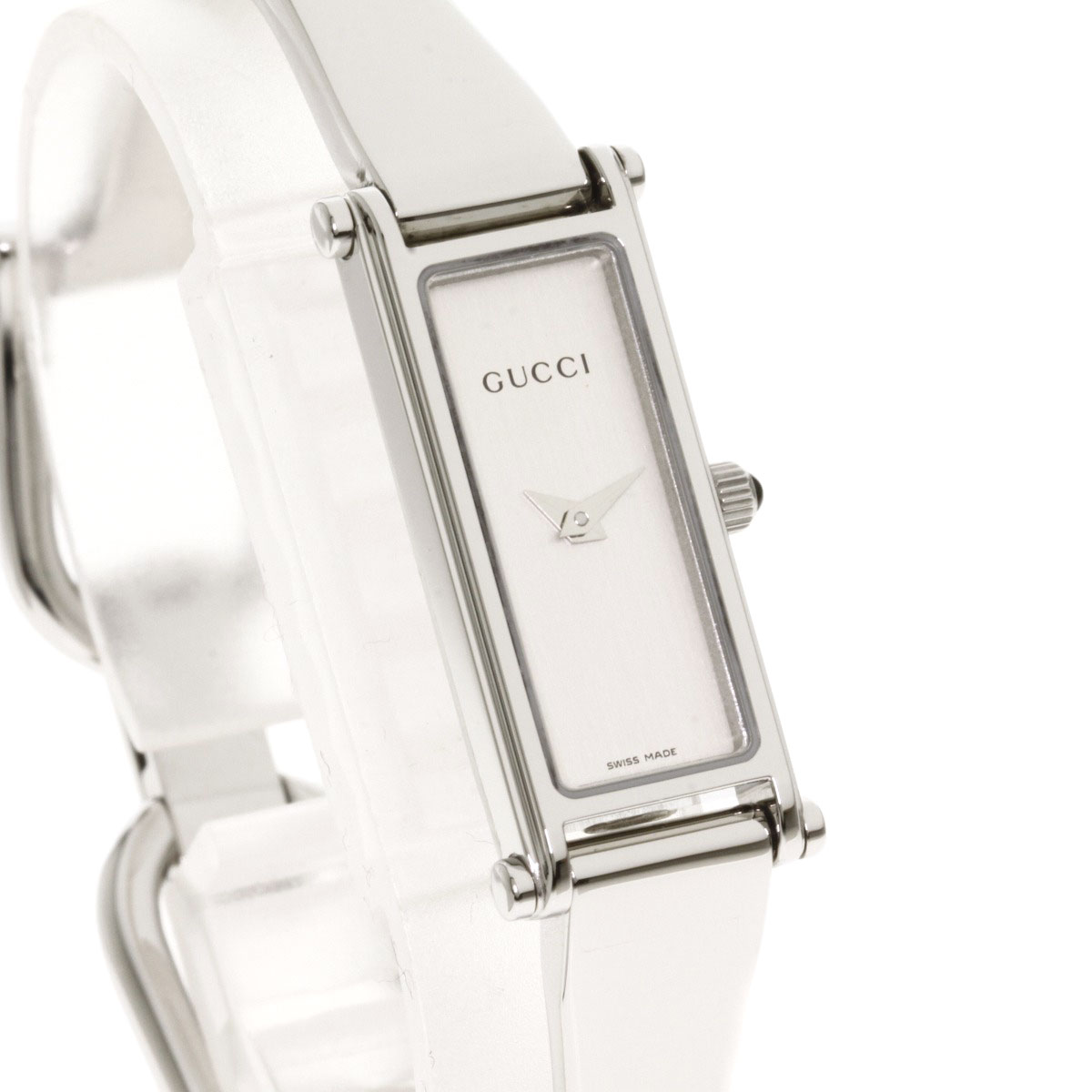 GUCCI Bangle Watches 1500L Stainless Steel/Stainless Steel Ladies | eBay